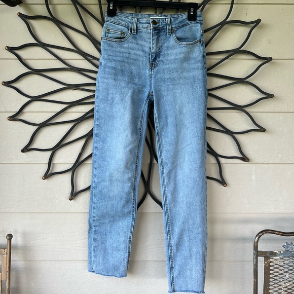 Oat New York | Jeans | Oat New York Light Blue High Rise Jeans | Poshmark